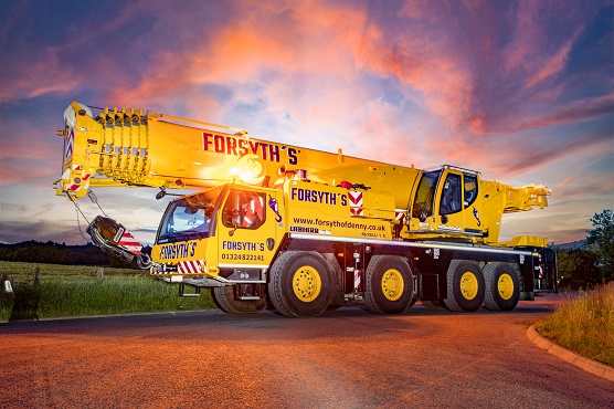 120t - Liebherr LTM1120 Mobile Crane - Forsyth