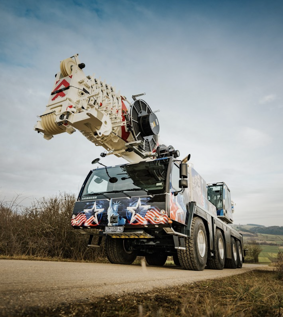 120t - Liebherr LTM1120 Mobile Crane - Forsyth