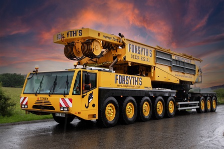 600t - Terex TC2800 Crane | Forsyth of Denny